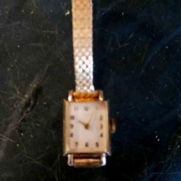 Timex | Accessories | Womens Square Timex Watch With Stainless Steel ...